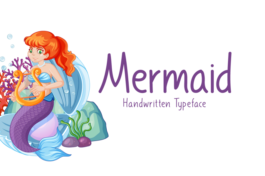 Mermaid Font · 1001 Fonts