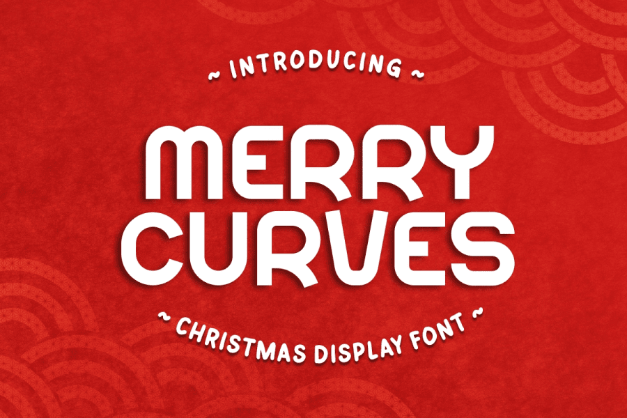 Merry Curves Font · 1001 Fonts