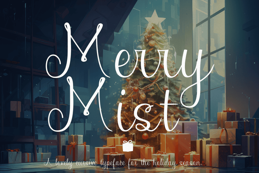 Merry Mist Font · 1001 Fonts