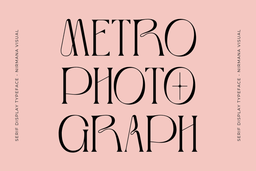 Metro Photograph - Demo Version Font · 1001 Fonts