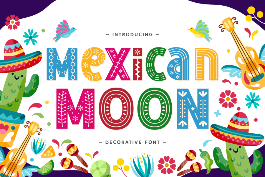 Mexican Moon Font · 1001 Fonts
