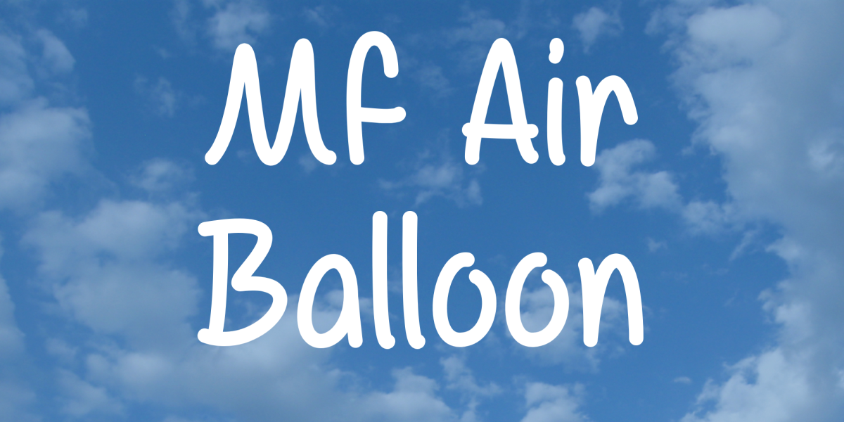 Air Balloon Font · 1001 Fonts