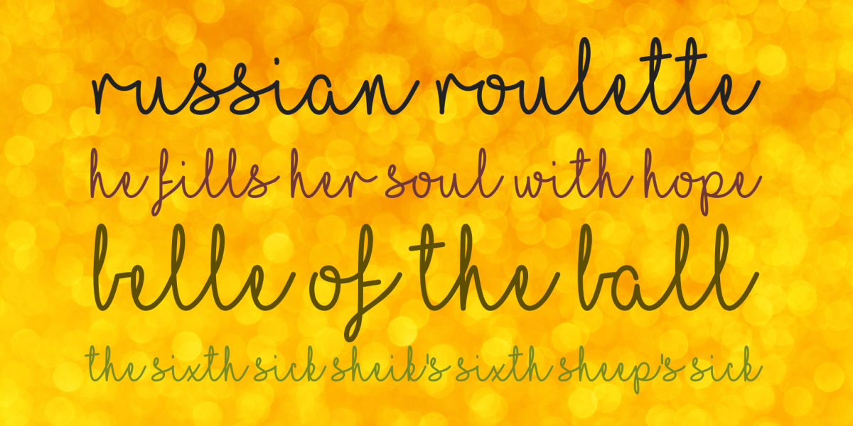 57 Free Connected Fonts · 1001 Fonts