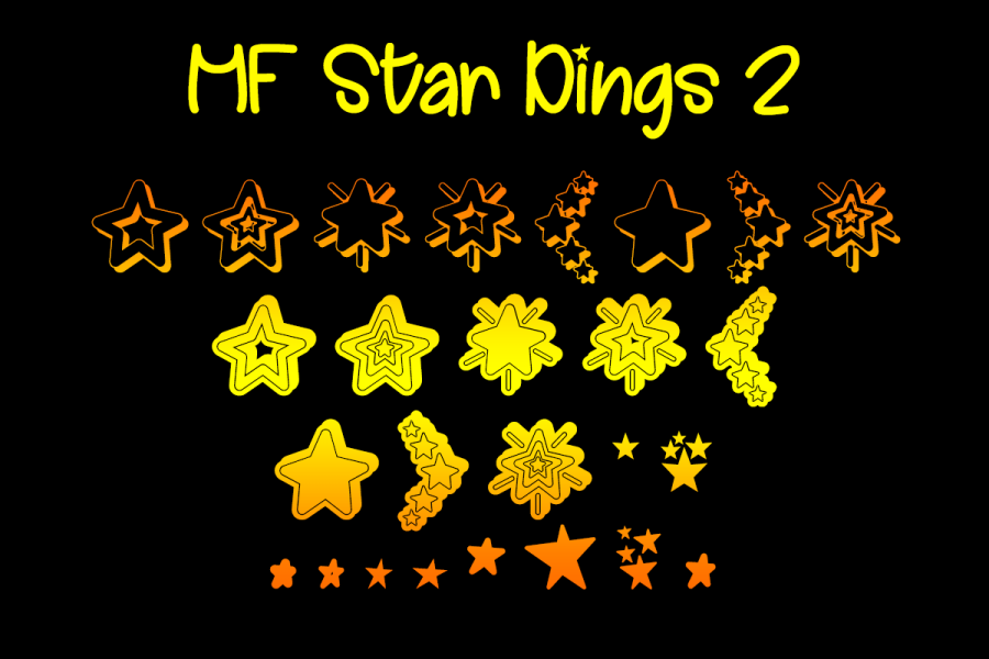 6 Free Dingbat, Star, Caps Only Fonts · 1001 Fonts