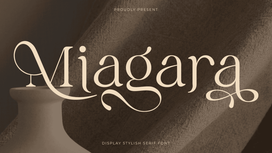 Miagara Font · 1001 Fonts
