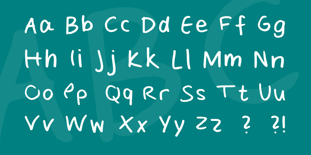 Mias Handwriting Font · 1001 Fonts