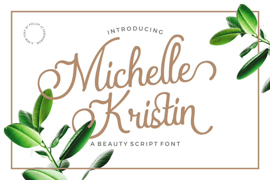 Michelle Kristin Font · 1001 Fonts