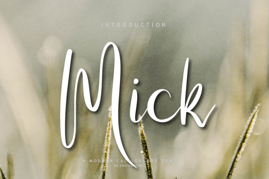 Mick Font · 1001 Fonts
