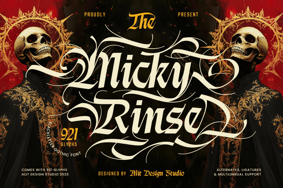 6 Free Fantasy, Gothic, Heavy Fonts · 1001 Fonts