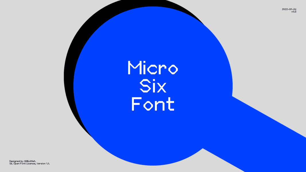 Micro Six Font · 1001 Fonts