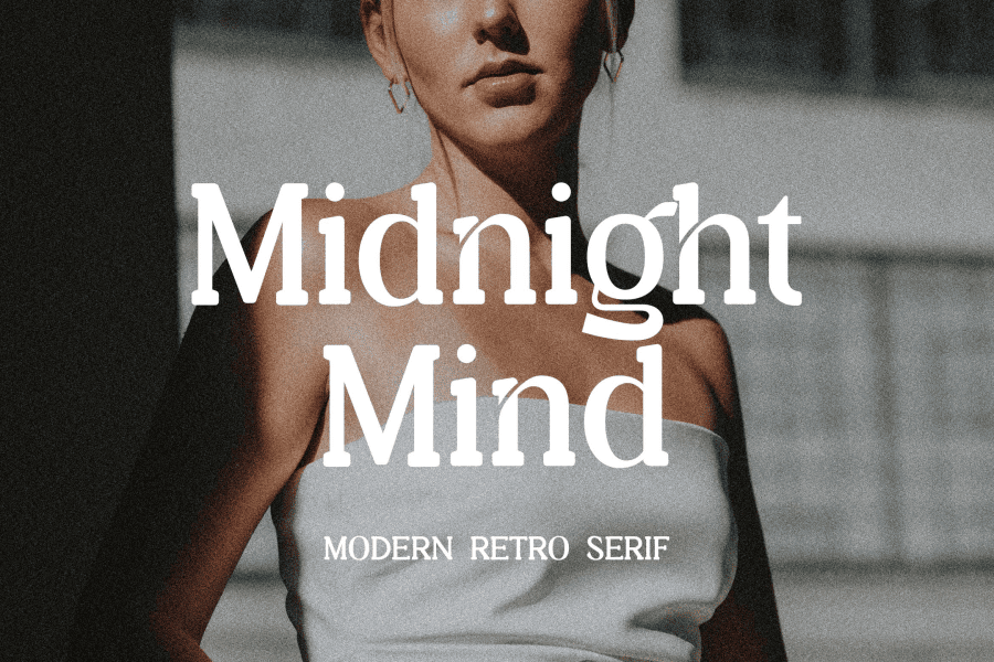 Midnight Mind Font · 1001 Fonts