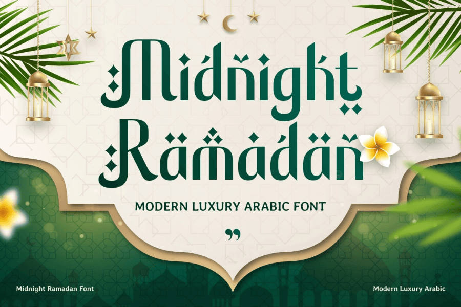 Midnight Ramadan Demo Font · 1001 Fonts