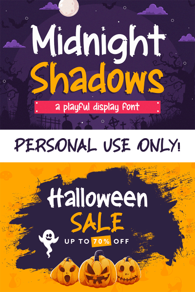 Midnight Shadows Font · 1001 Fonts
