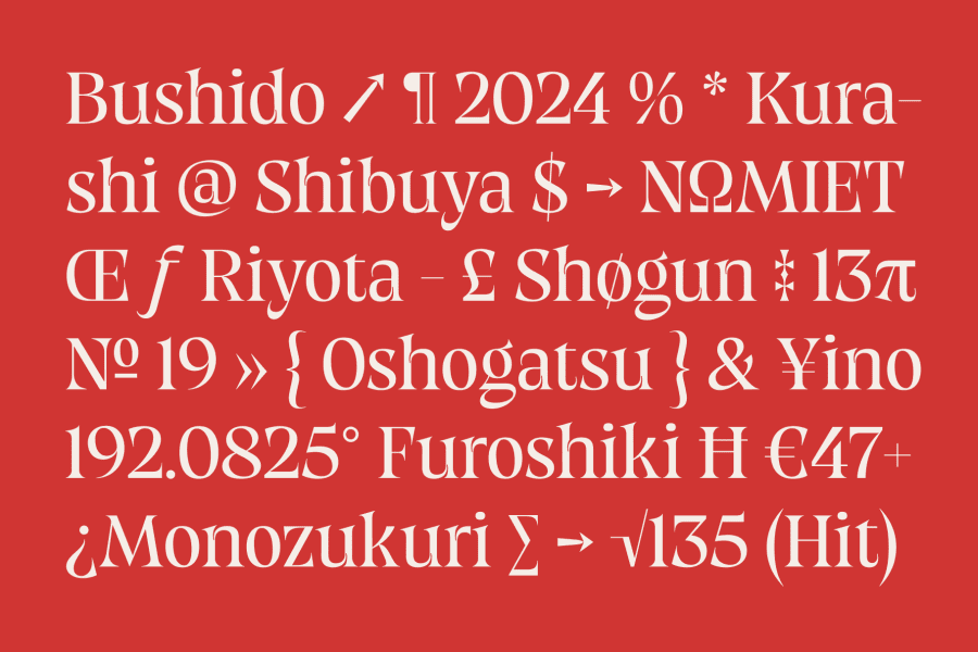 Migatsu Font Family · 1001 Fonts