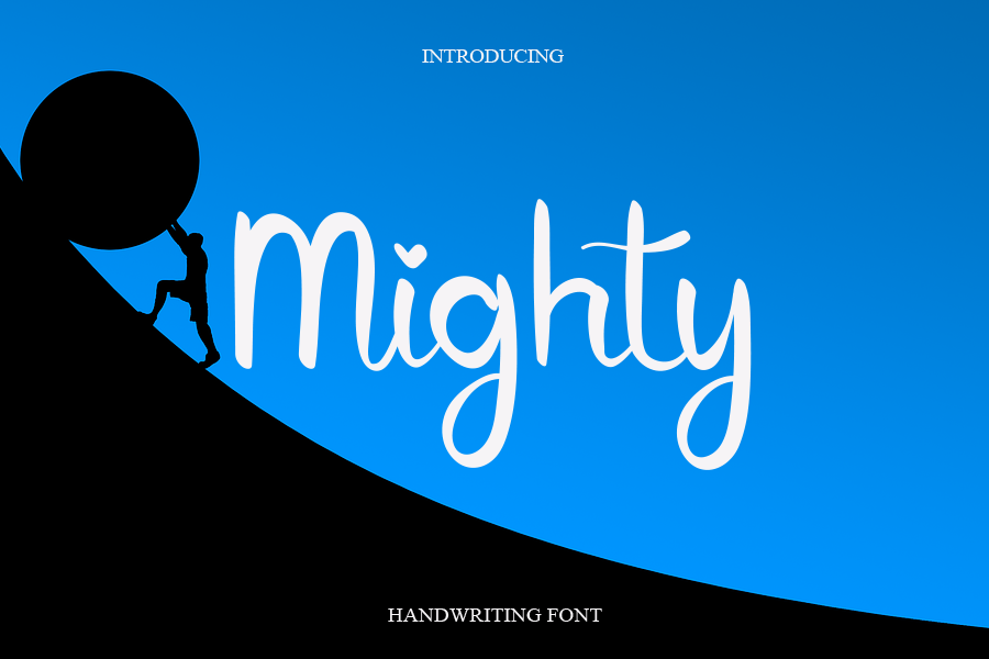 Mighty Font · 1001 Fonts