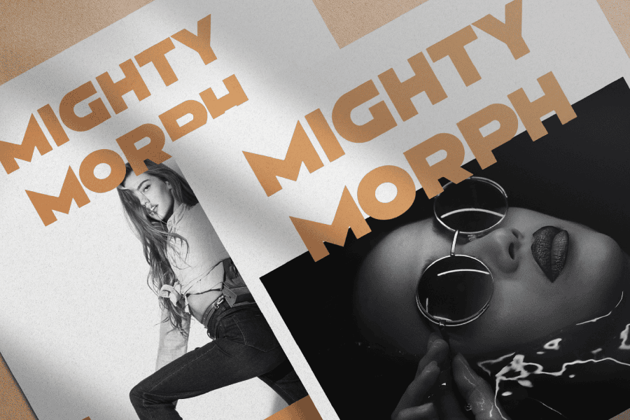 Mighty Morph Font · 1001 Fonts