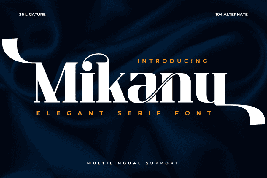 Mikanutrial Font · 1001 Fonts