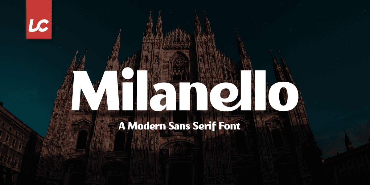 Milanello Font · 1001 Fonts