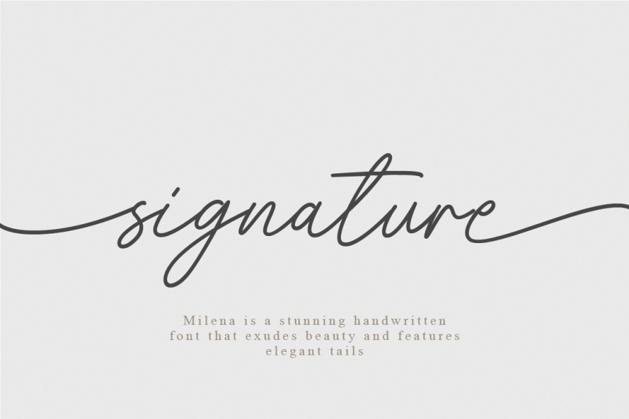 Milena Font · 1001 Fonts