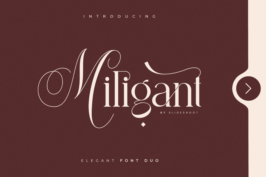 Miligant Font · 1001 Fonts