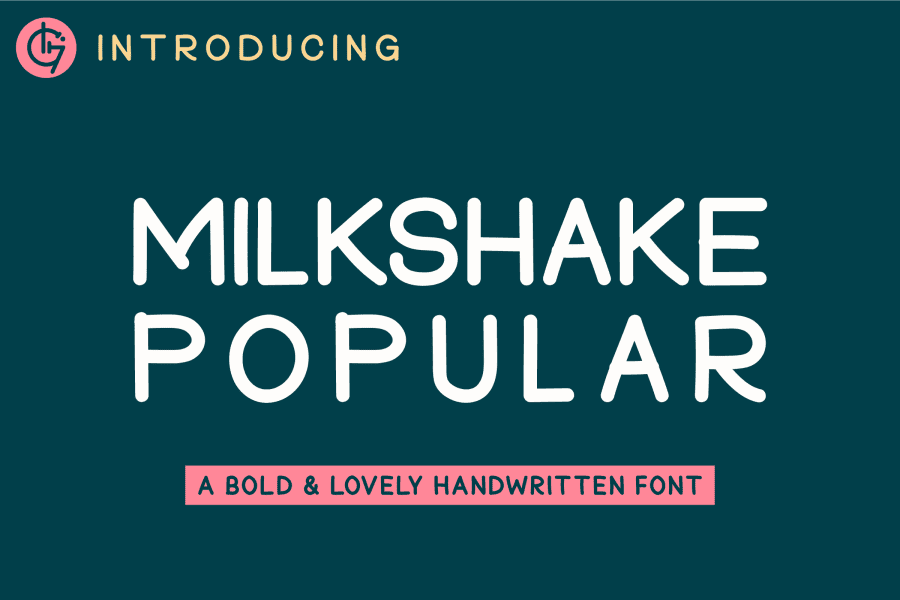 Milkshake Popular Font · 1001 Fonts