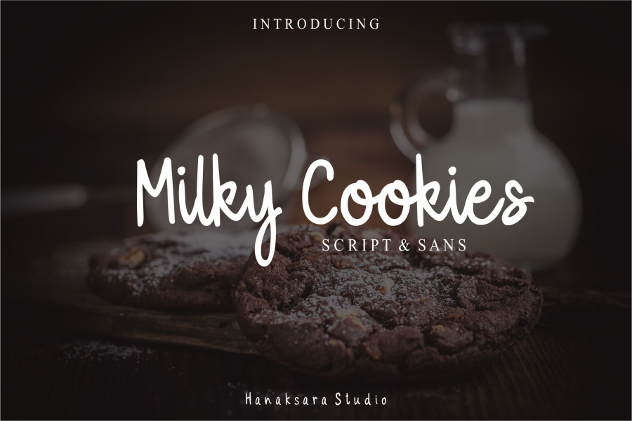 Milky Cookies Script Demo Font · 1001 Fonts