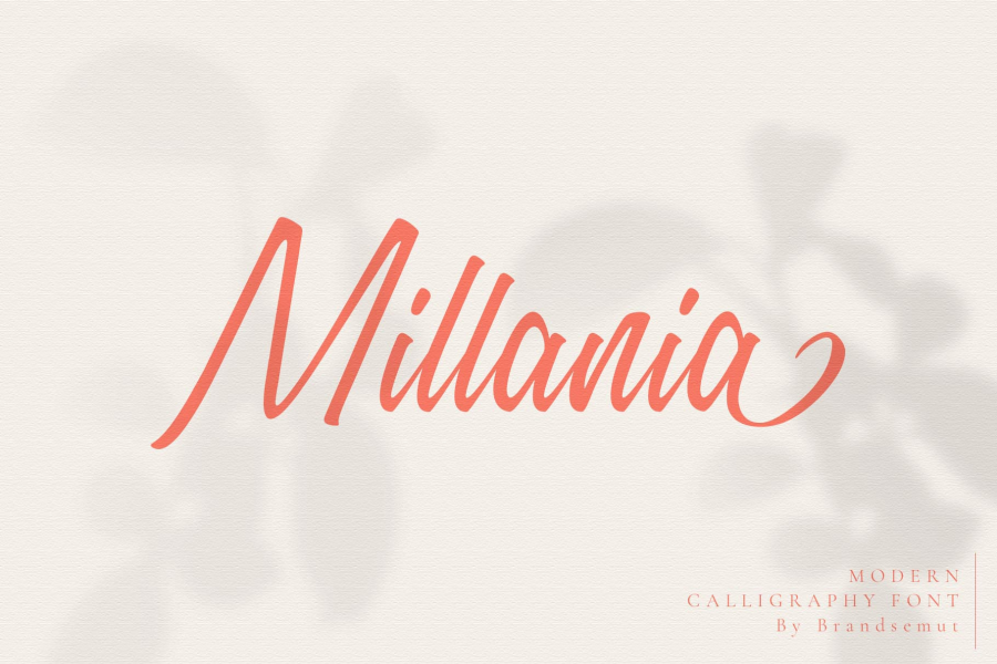 Millania Font · 1001 Fonts