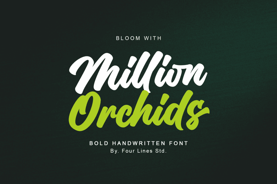 Million Orcids Font · 1001 Fonts
