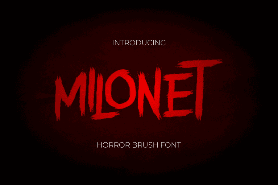 Milonet Font · 1001 Fonts