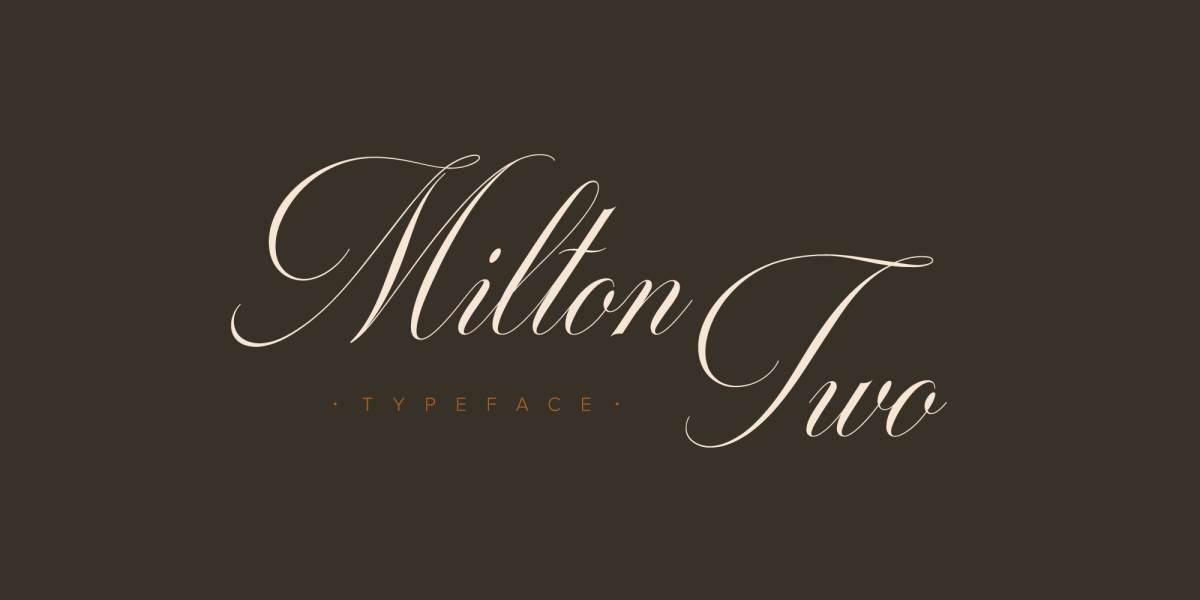 Milton Two Font Family · 1001 Fonts