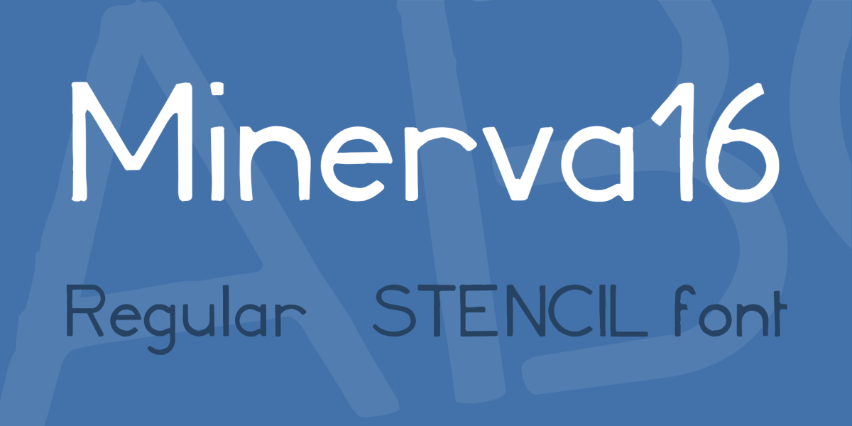 Minerva16 Font Family · 1001 Fonts