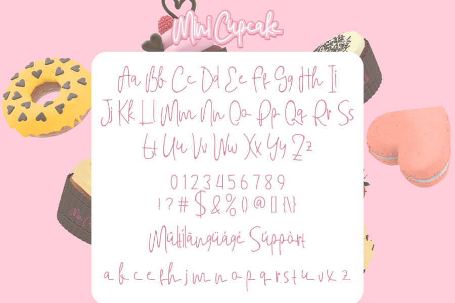 Mini Cupcake Demo Font · 1001 Fonts