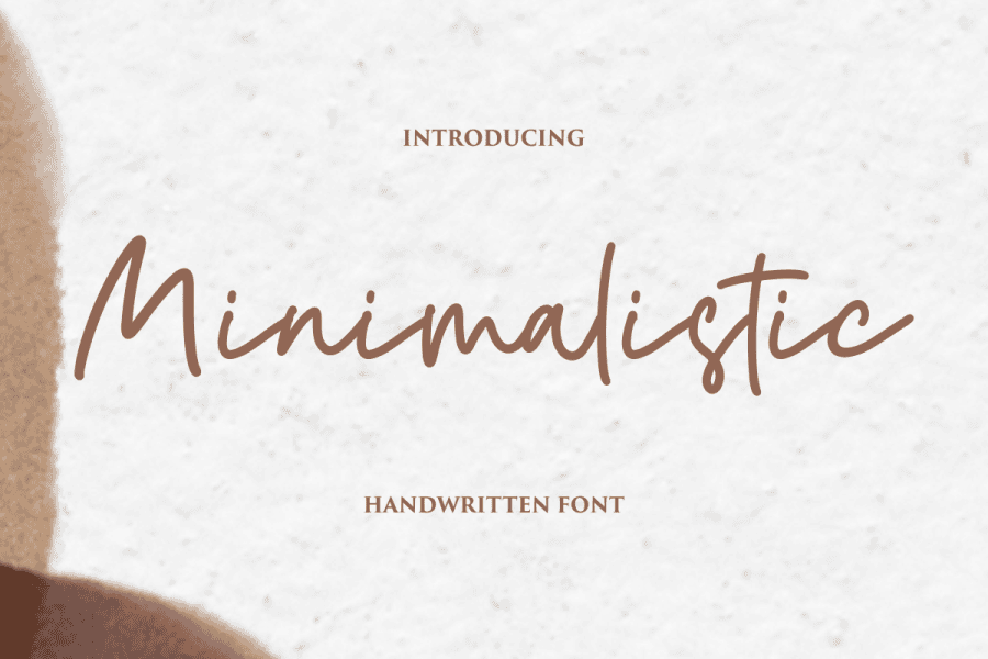 Minimalistic Font · 1001 Fonts