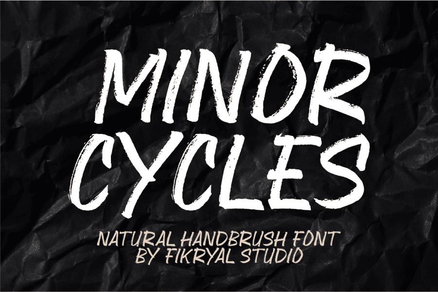 Minor Cycles Font · 1001 Fonts