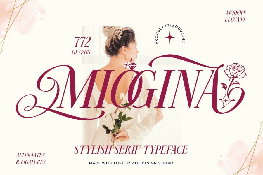 1 Free Rose Ornament Font · 1001 Fonts