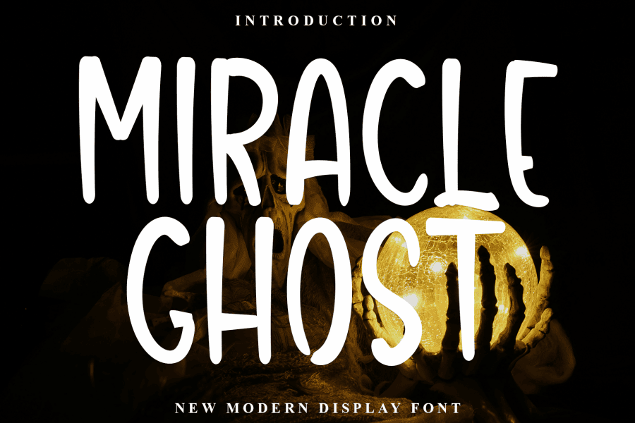 Miracle Ghost Font · 1001 Fonts