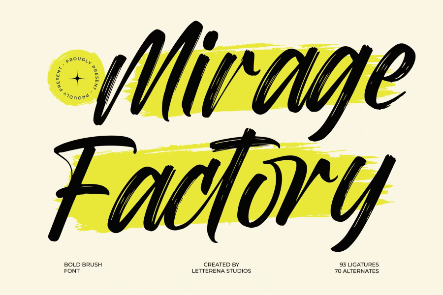 Mirage Factory DEMO VERSION Font · 1001 Fonts