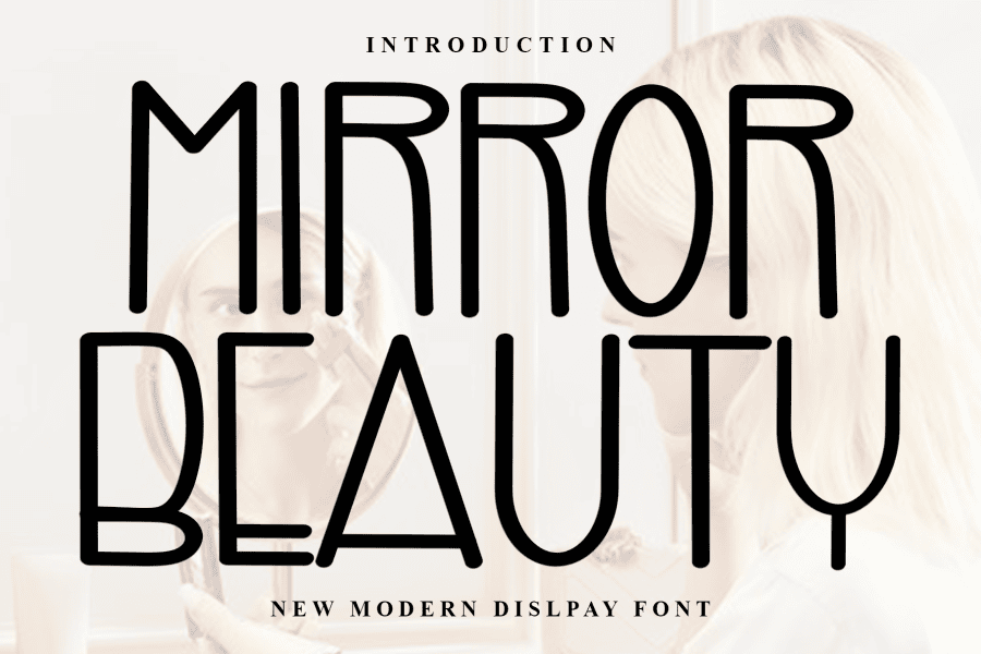 Mirror Beauty Font · 1001 Fonts