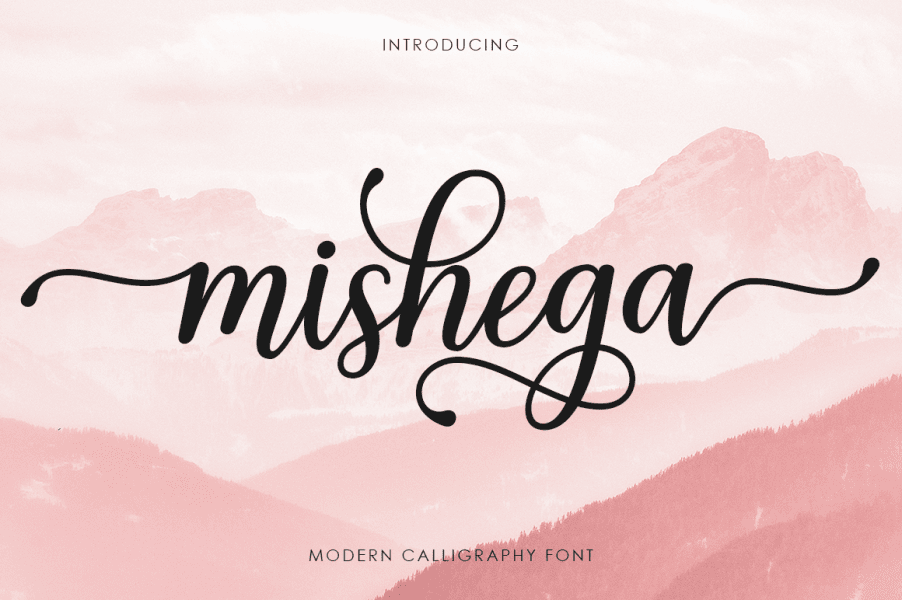 Mishega Font · 1001 Fonts