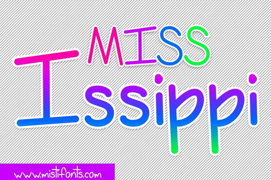 Miss Issippi Font · 1001 Fonts