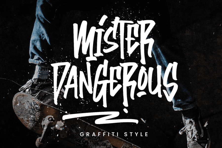 Mister Dangerous Font · 1001 Fonts