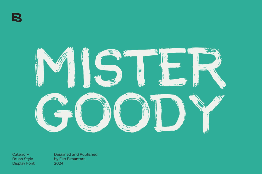 MISTER GOODY Font · 1001 Fonts