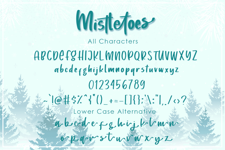 Mistletoes Font · 1001 Fonts