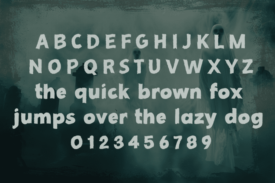 Misty Graveyard Font · 1001 Fonts