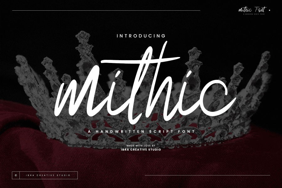 Mithic Font · 1001 Fonts