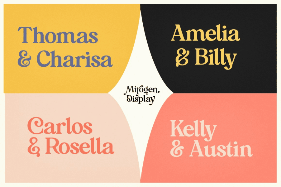 Mitogen Font Family · 1001 Fonts