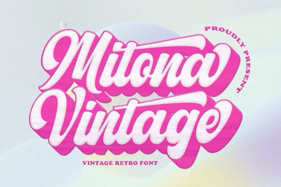 Mitona Script Font · 1001 Fonts