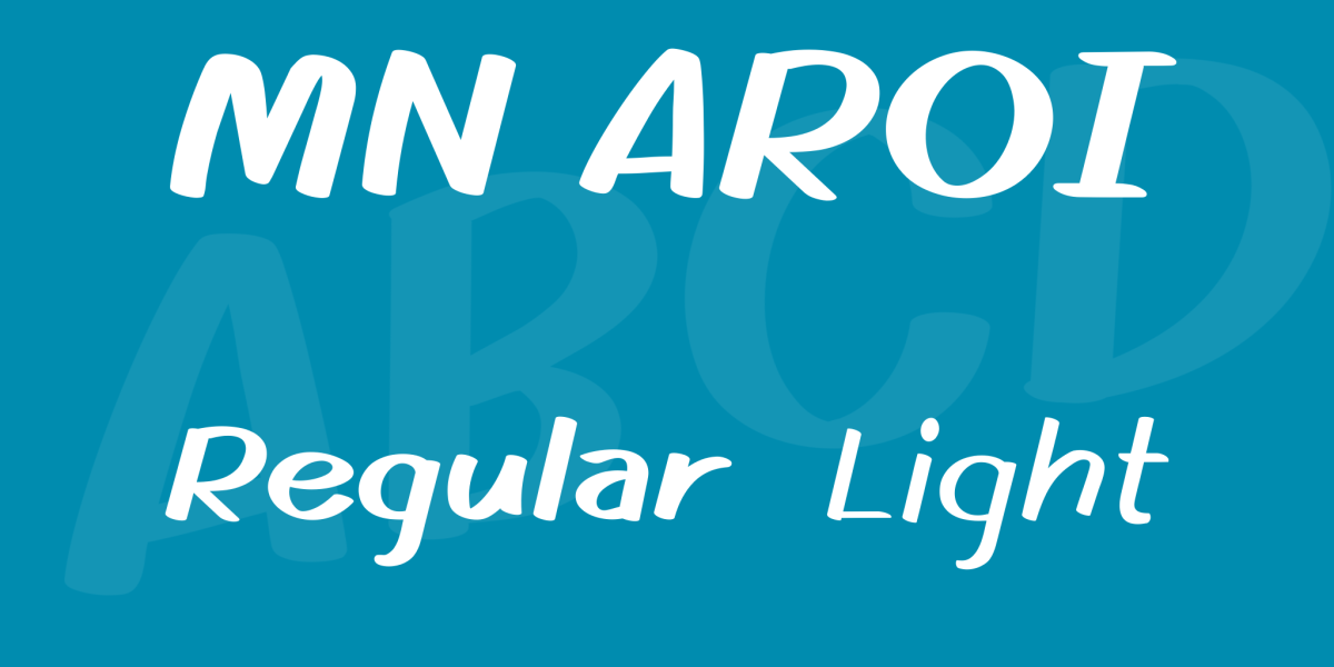 MN AROI Font Family · 1001 Fonts