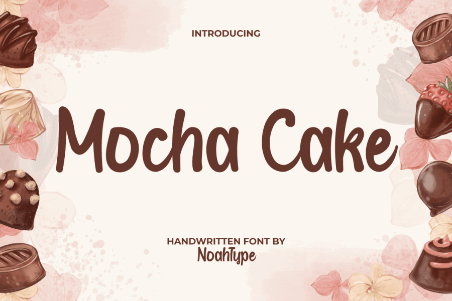 MochaCakeDemo Font · 1001 Fonts