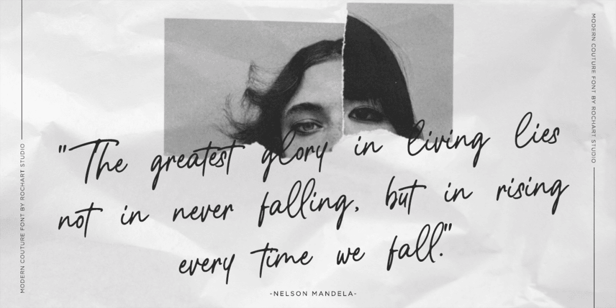 Modern Couture Font · 1001 Fonts